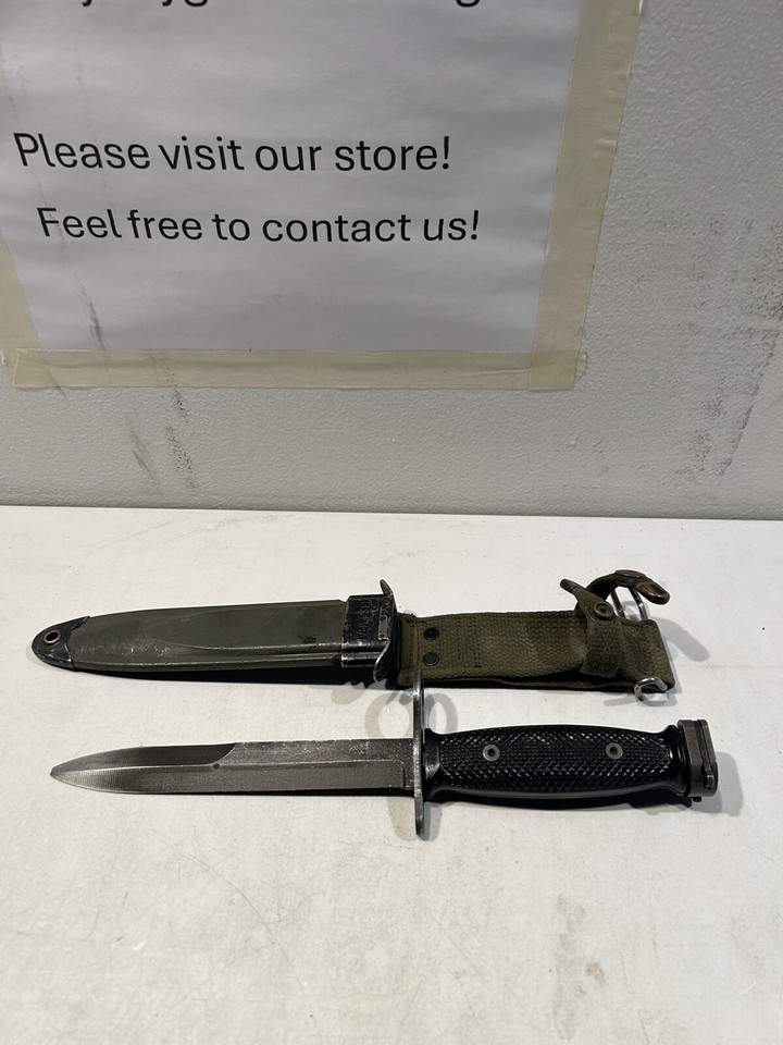 Vintage Knife M7 M8A1Scabbard Sheath Vietnam War Era US, #64 | eBay