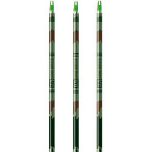 Easton XX75 Camo Hunter 2413 Aluminum Arrow Shafts w/ Nocks and Inserts ...