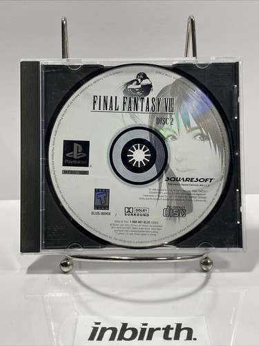 Final Fantasy VIII 8 Black Label PlayStation Disc 2 Replacement Ps1 | eBay