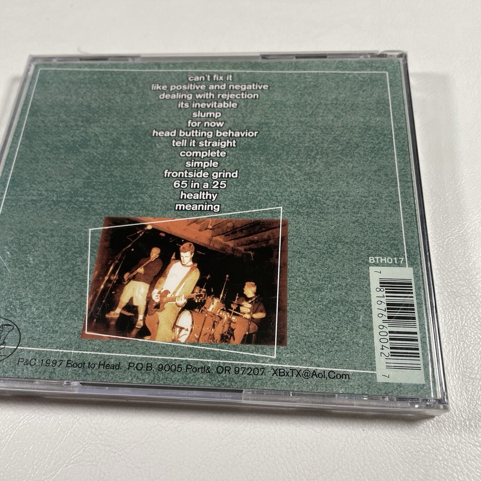 Simple Shorthanded CD New Sealed 1997 Boot To Head Records Punk Rock ...