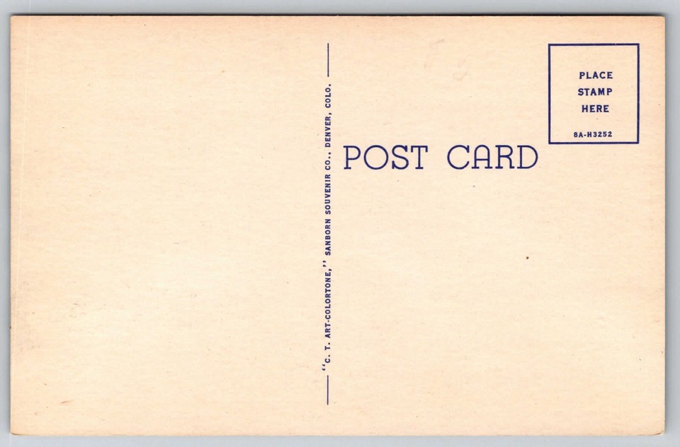 Postcard Large Letter Postcard Pikes Peak Region Colorado Big Letters ...