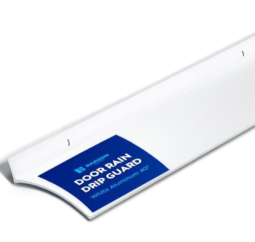 Door Rain Drip Guard - Over Door and Window Drip Cap Rain Deflector ...