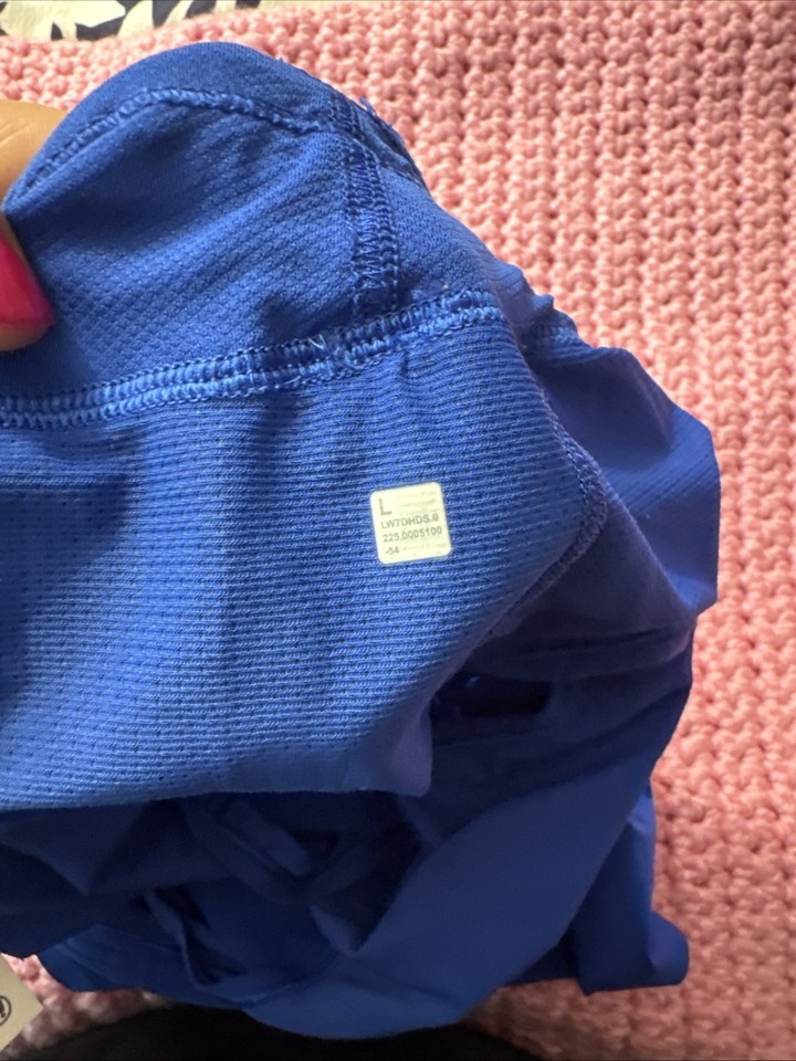 Lululemon High Rise Speed Up Shorts Size L Royal Blue | eBay