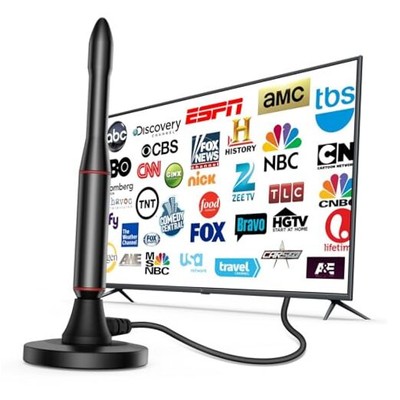 TV Antenna Indoor,650+ Miles Long Range Digital Antenna Indoor for All ...