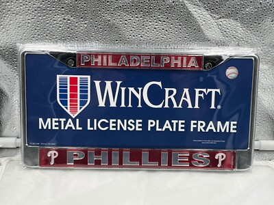 Philadelphia Phillies MLB Laser Cut License Plate Frame RICO | eBay