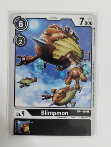 Digimon TCG *Blimpmon* BT4-069 Common Black | eBay