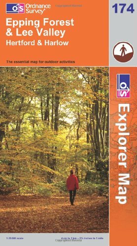 Epping Forest and Lee Valley (OS Explore... by Ordnance Survey Sheet ...