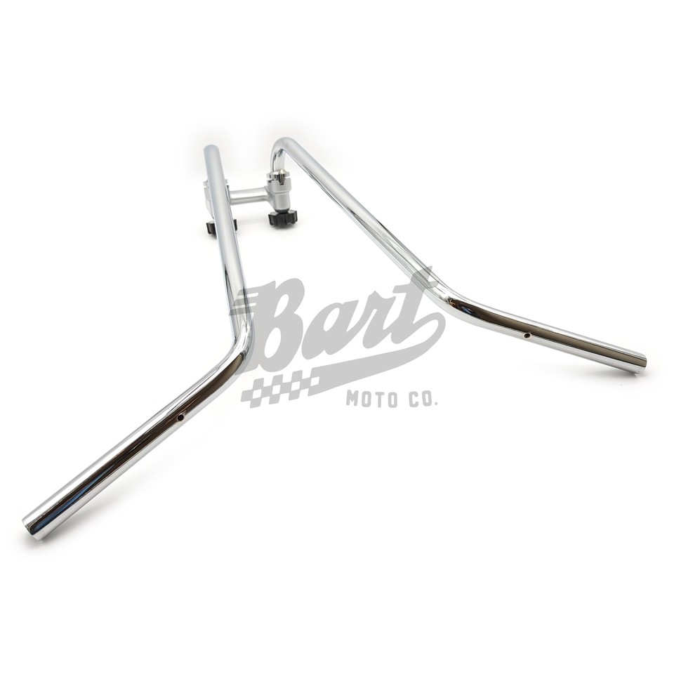 Honda CT70 Z50 Custom Unique High Rise Ape Hanger Chrome Handlebars and ...