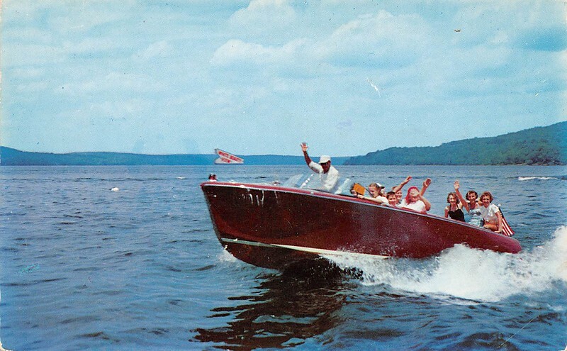 White Beauty View Resort Germantown Speed Boating Lake Wallenpaupack | eBay