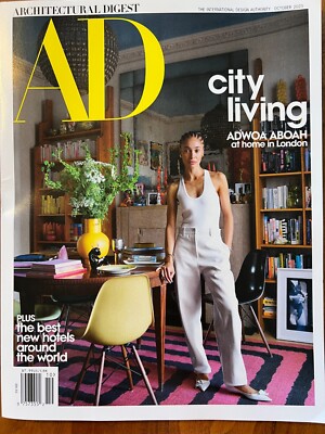 NEW Architectural Digest Mag Oct 2023 Interior Decorating Celebrities ...