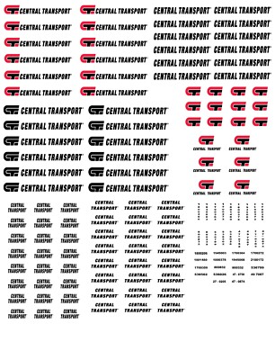 HO Scale Truck / Trailer Decals. " Central Transport " | eBay