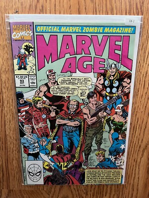 Marvel Age 93 Marvel Comics High Grade Comic Book E8-2 | eBay