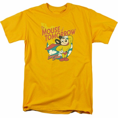 Mighty Mouse Mouse of Tomorrow T Shirt Mens Licensed Cartoon ...