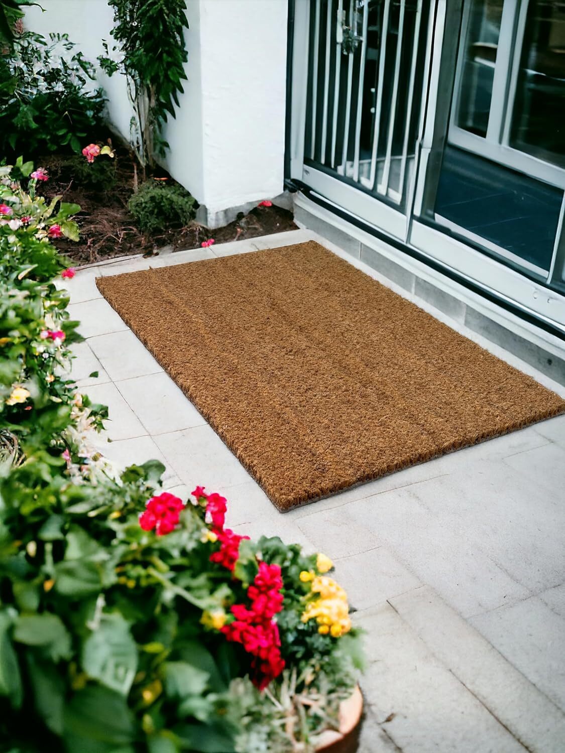 Heavy Duty Natural Coconut COIR Foyer Lobby Reception Entrance Door Mat ...