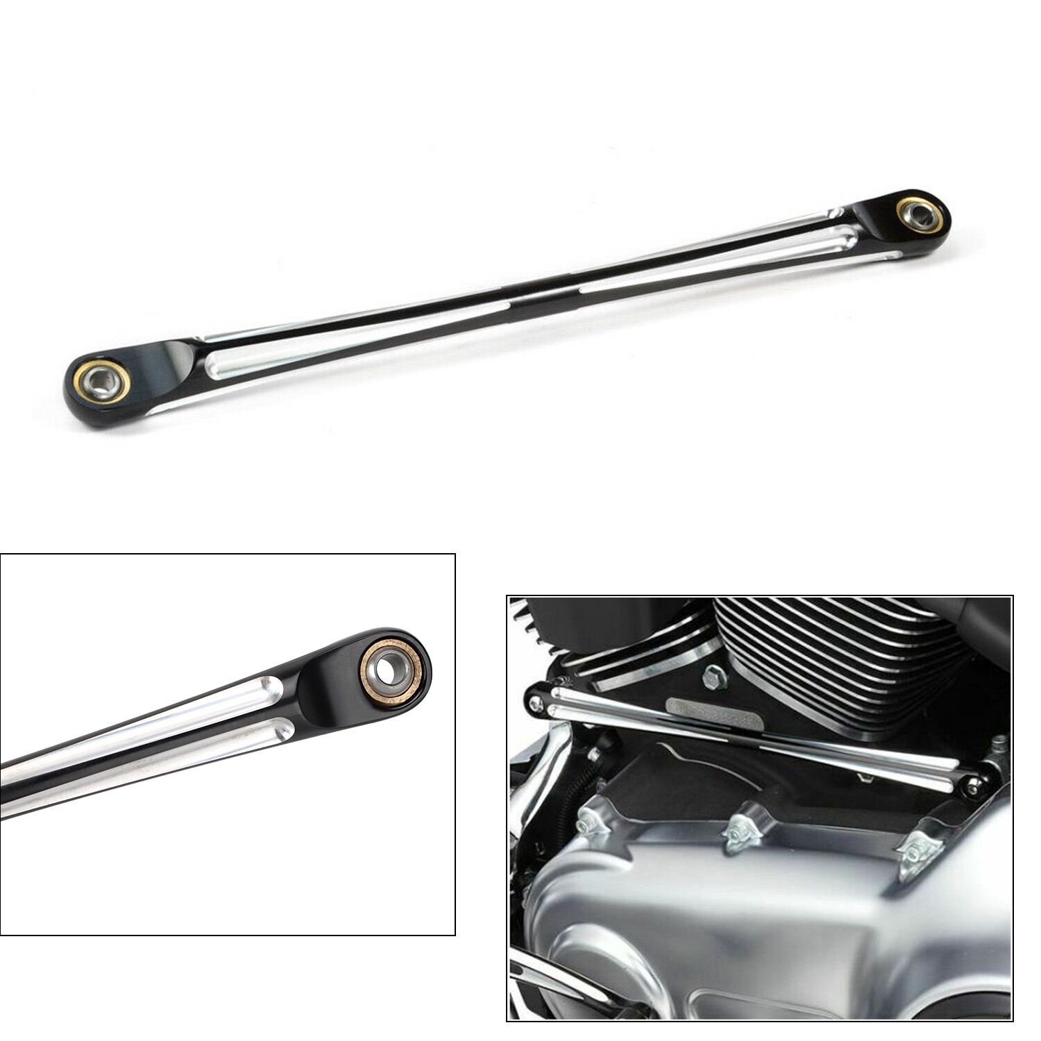 Round Gear Shifter Shift Linkage For Harley Street Road Glide FLTRX ...