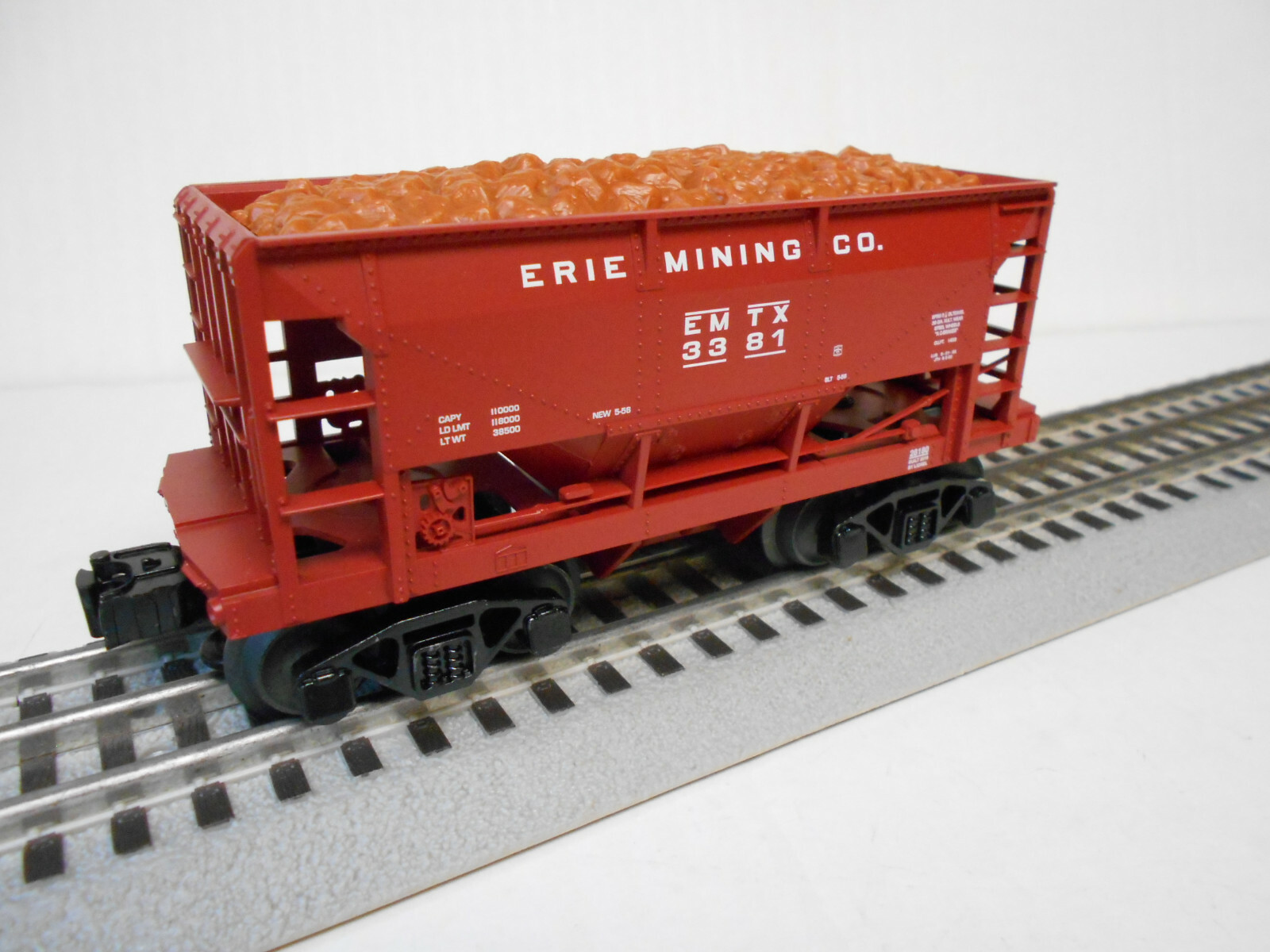Lionel Trains 3381 Erie Mining Ore Car O Gauge NEW | eBay