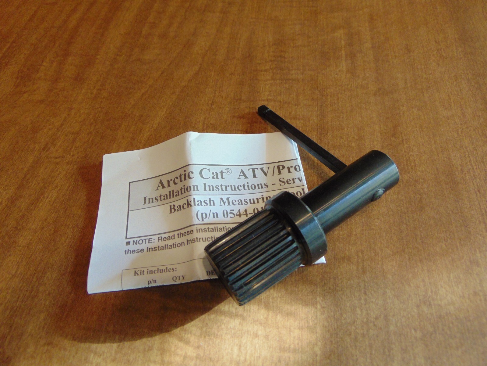 Arctic Cat ATV Prowler 0544-011 Backlash Measuring Tool 27 Spline 27T ...