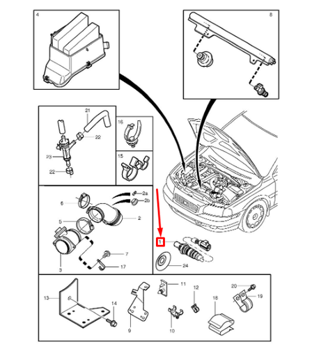 VOLVO S60 MK1 beheizbare Lambdasonde 9487147 NEU ORIGINAL | eBay