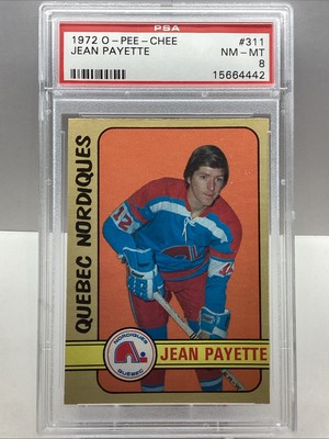 1972-73 O PEE CHEE JEAN PAYETTE #311 RC PSA 8 | eBay