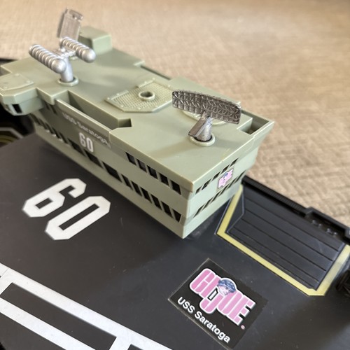 GI Joe USS Saratoga Aircraft Carrier Motorized Ship 2001 Hasbro Works ...