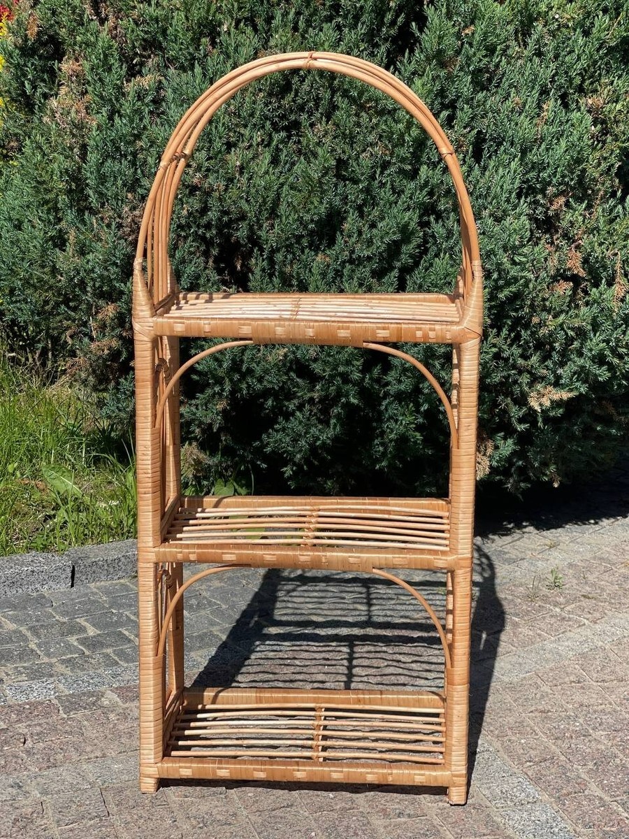 Wicker Shelf Arch