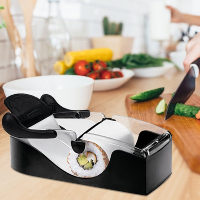 Kitchen Sushi Maker Roller Magic Rice Roll Sushi Maker Cutter Roller ...