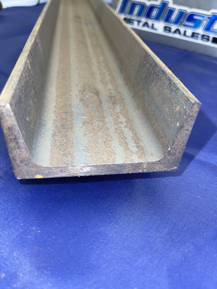 A-36 Hot Rolled Channel 3" x.258" x 1-1/2" x 12" Long- STEEL STRUCTURAL ...