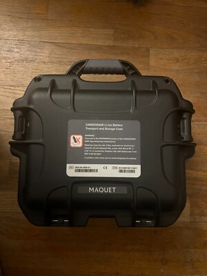 MAQUET CARDIOSAVE LI-ION BATTERY TRANSPORT STORAGE CASE Only | eBay