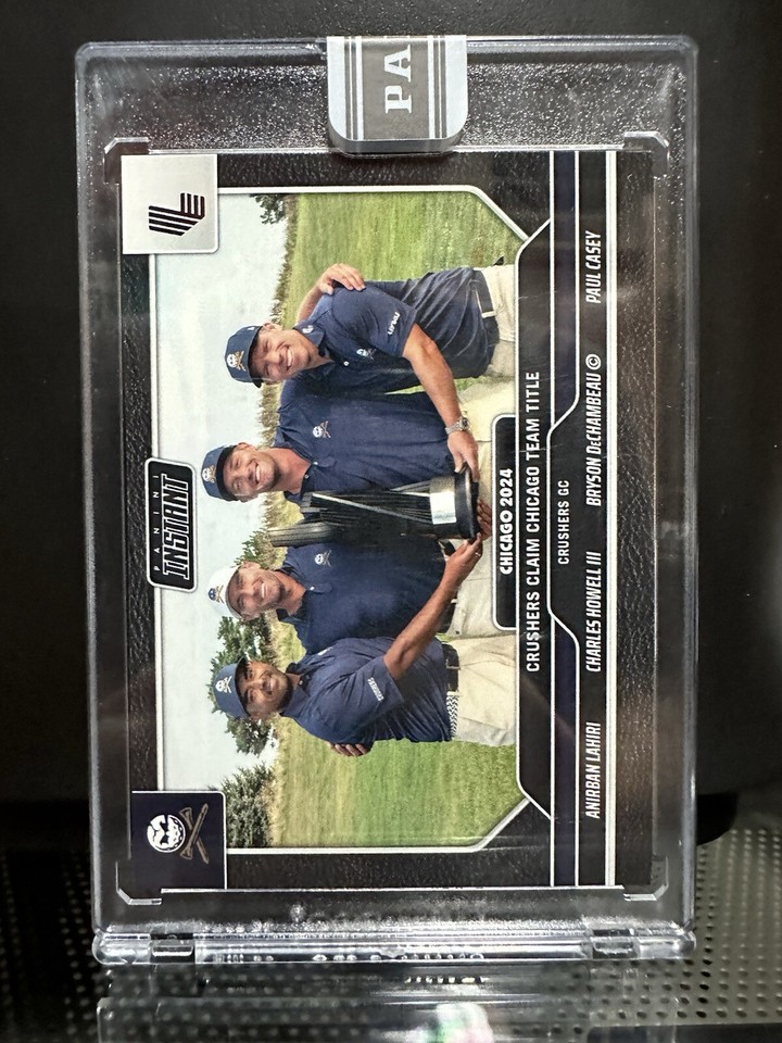 2024 Panini Instant LIV Golf #106 Bryson DeChambeau Crushers Win Title ...