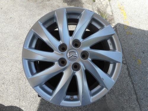 MAZDA 6 17" WHEEL RIM 2011-2013 ALLOY USED OEM SILVER 9965517070 ...