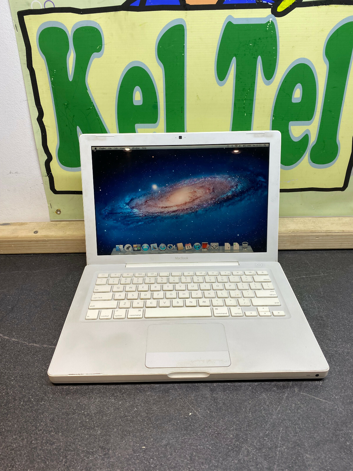 Used Apple Laptop White