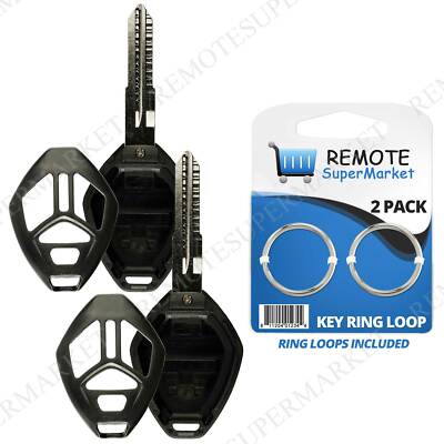 2 Replacement for 2007-2012 Mitsubishi Eclipse Galant Remote Key Fob ...