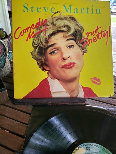 1979 Steve Martin Comedy Is Not Pretty LP HS 3392. Cover and Vinyl ...
