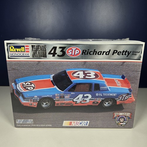1/24 Revell Monogram Richard Petty STP Pontiac Grand Prix Model Kit NEW ...