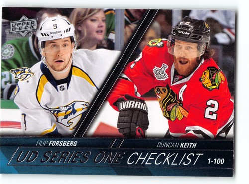 Filip Forsberg & Duncan Keith 2015-16 NHL Card | eBay