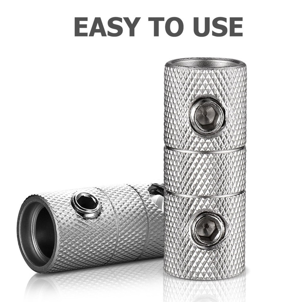 4 Gauge Wire Connectors Brass Audio Terminals Cable Splice Crimp | eBay