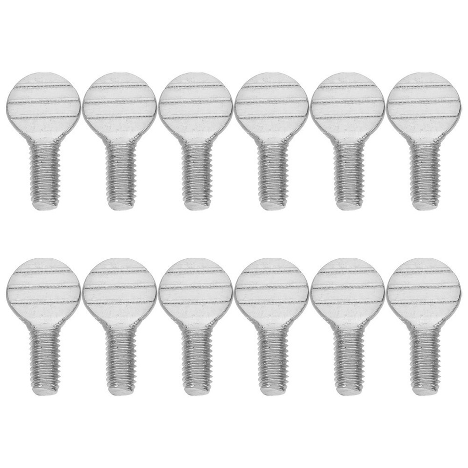 12 Pcs Stainless Steel Thumb Screws Rotisserie Fork Screws Air Fryer ...