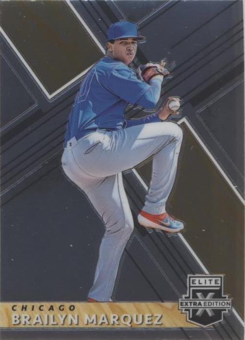 2019 Panini Elite Extra Edition - Brailyn Marquez #96 Opti-Chrome (RC ...