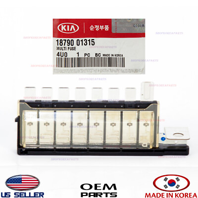 Genuine Multi Fuse Box Block Fuse ⭐OEM⭐Hyundai Kia 2011-2016 *See ...