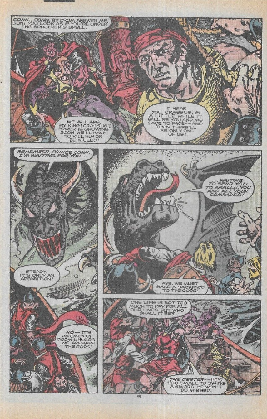 Conan The King Comic 42 Copper Age First Print 1987 Kraar Docherty ...
