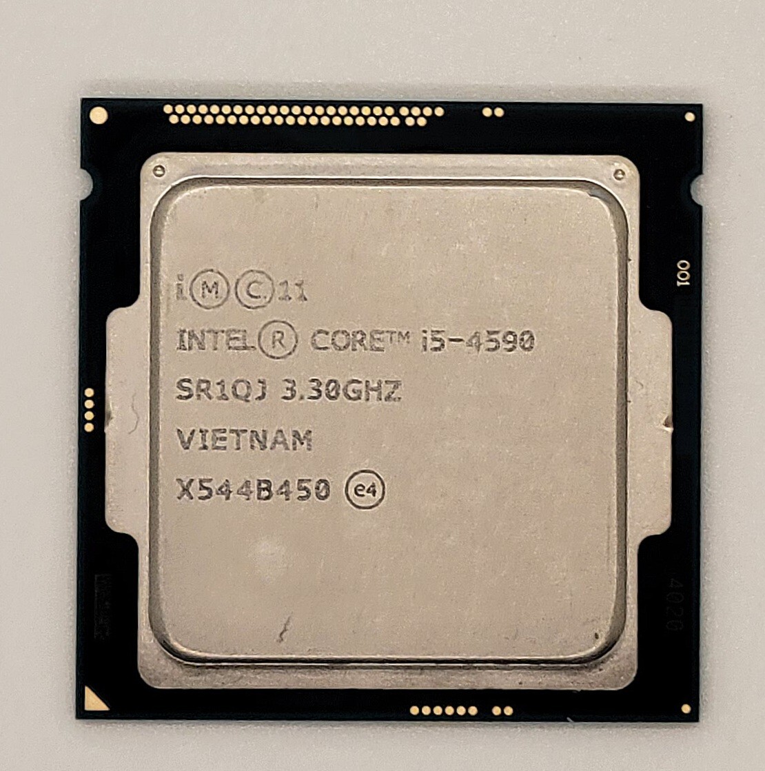 Intel Core i5-4590 3.30GHz LGA1150 CPU Processor SR1QJ X544B450 Desktop ...