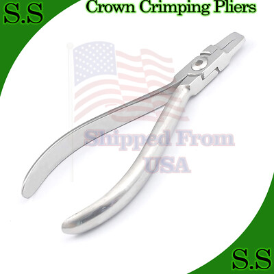 Primary Crown Crimping Plier Dental Orthodontics Instrument German ...