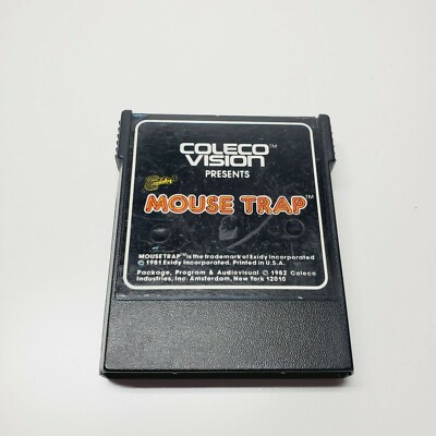 Coleco Vision Presents Mouse Trap 1982 Untested | eBay
