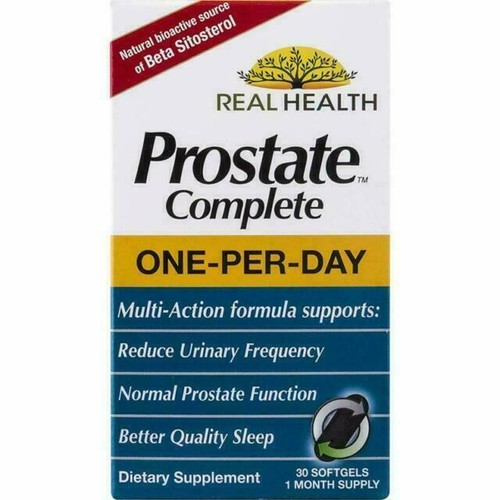 Real Health Prostate Complete Multi-Vitamin Softgels - 30 Count- Exp-12 ...