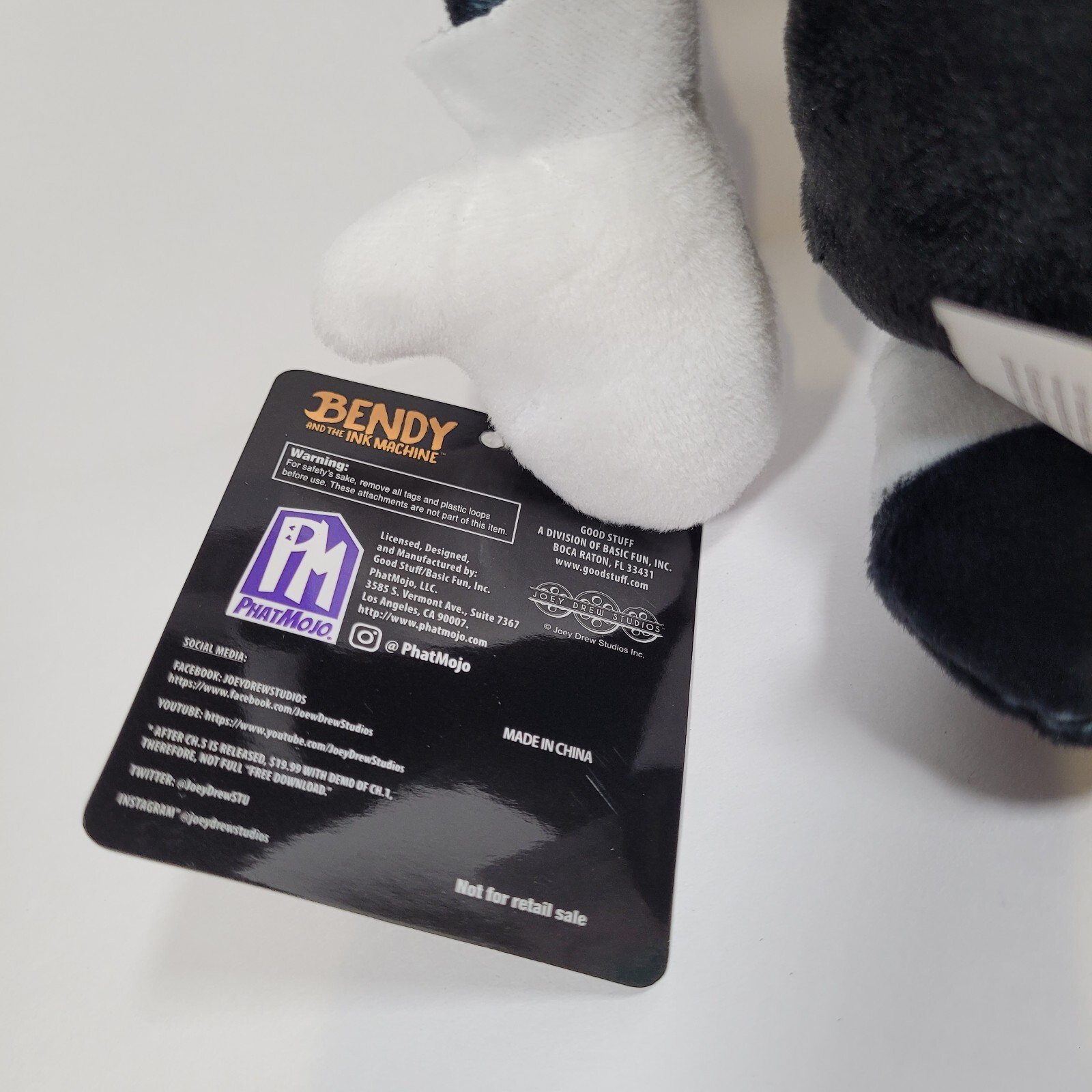 Bendy Beanie Plush Super Soft and Cuddly Contains Beans 7 / 18cm Tall ...