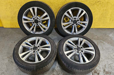 MERCEDES E W212 FACELIFT 220CDI 13-2016 ALLOY WHEELS & FREE TYRES SET ...