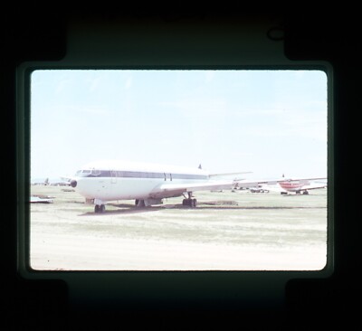 707 Aircraft Boneyard Tucson Arizona 35mm Kodachrome Slide Transparency ...