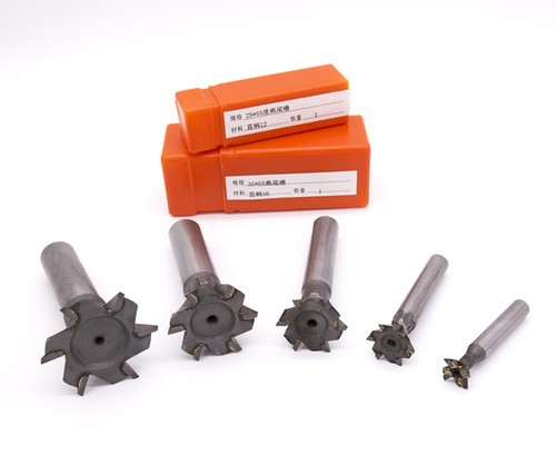 10-45mm T-Slot Cutters Dovetail Cutter End Mill Milling Angle HSS 45 ...