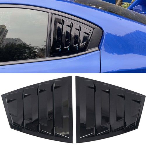 For Subaru WRX / WRX STI 2015-2021 Glossy Black Rear Window Louver ...