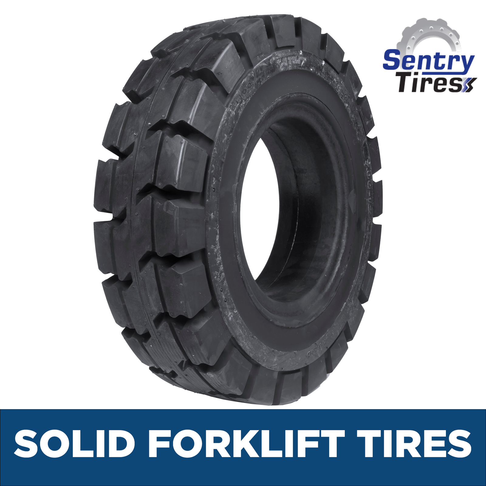7.00-12 Sentry Tire Solid Forklift Tires (2 Tire) M PAT 7.00x12 700x12 700-12 | eBay